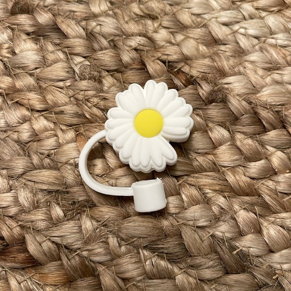 Stanley | Kitchen | White Daisy Stanley Cuptumbler Straw Topper Or ...